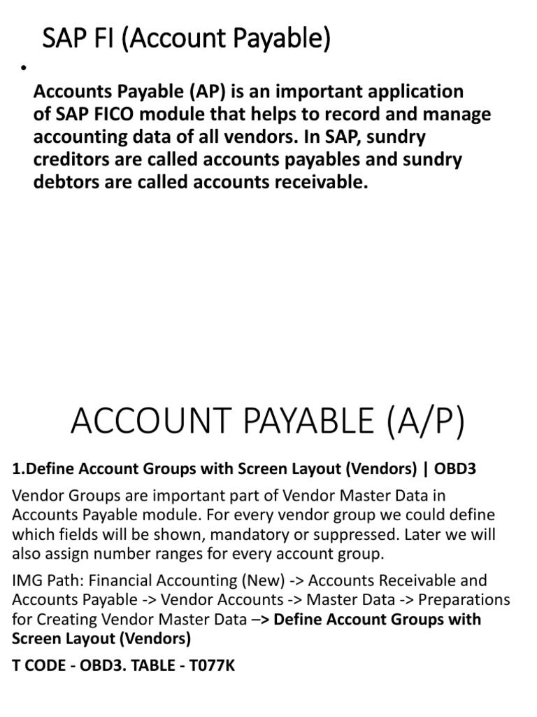 Account Payable | PDF | Accounts Payable | Accounting