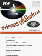 Prismas Oftálmicos y Lentes Prismáticas | PDF | Refracción | Óptica