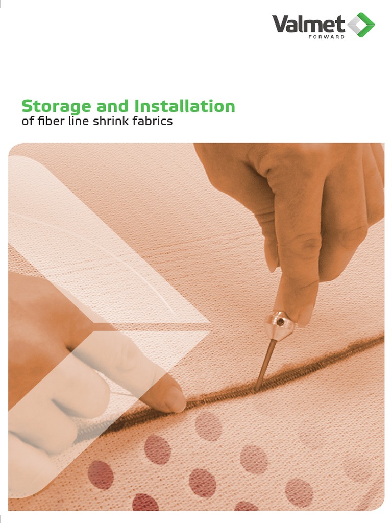 Valmet Shrink Fabrics Installation PDF | PDF