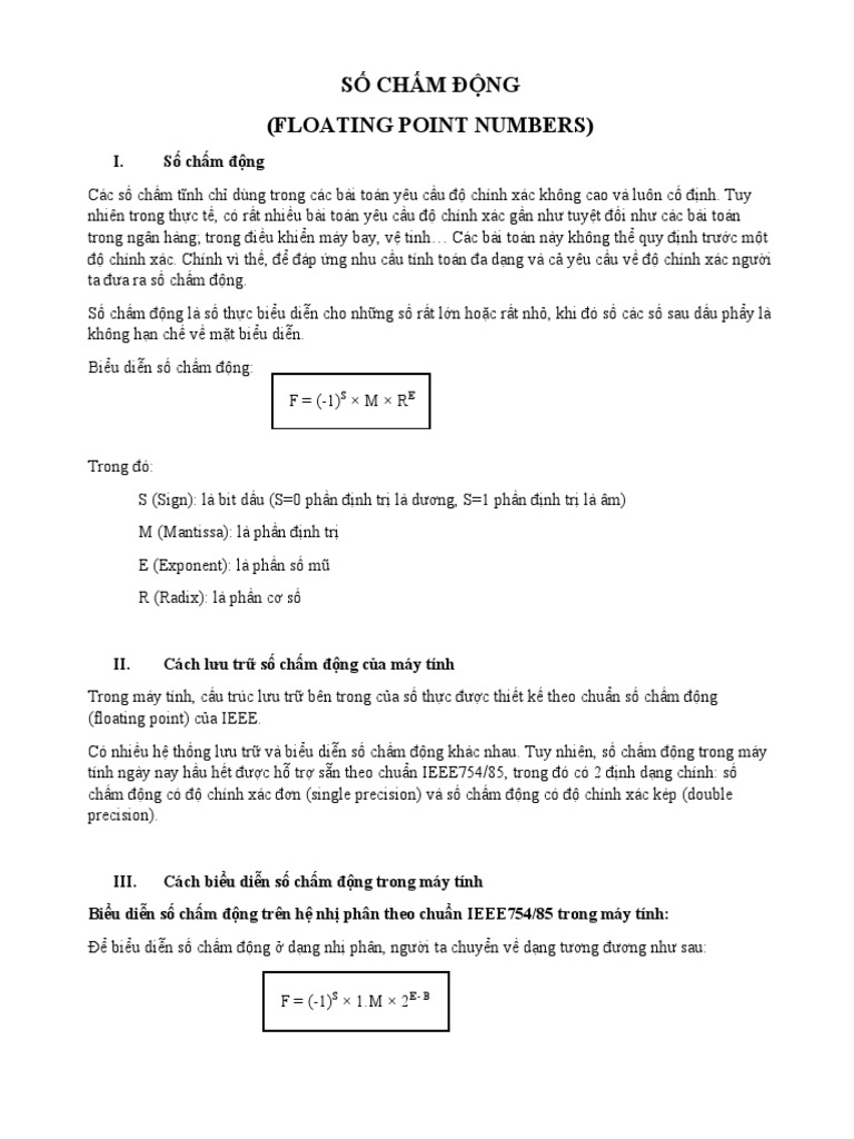 Floating Point | PDF