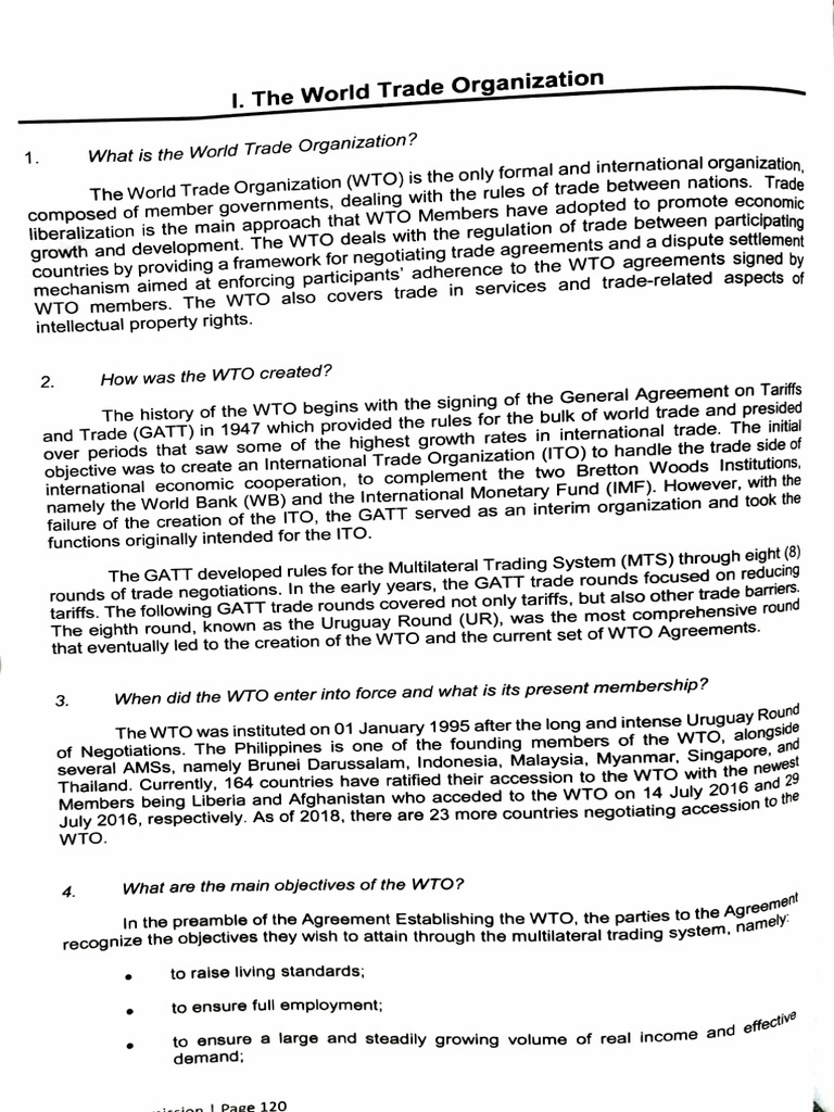 Wto PDF | PDF
