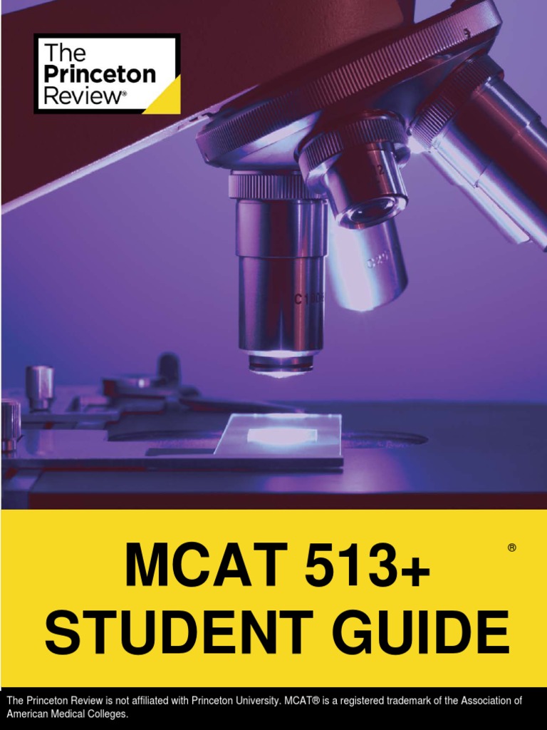 MCAT Student Guide 513+ - Version 20221117 | PDF