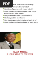Nelson Mandela - I Am Prepared To Die | PDF
