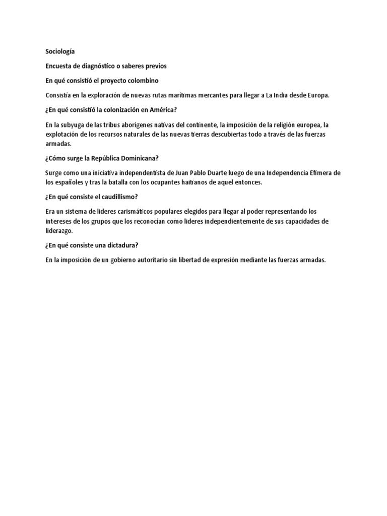 Historia de América: Colonización y Caudillismo | PDF