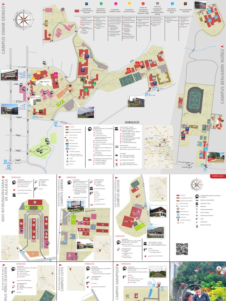 mapaCampusSedes PDF | PDF | Science