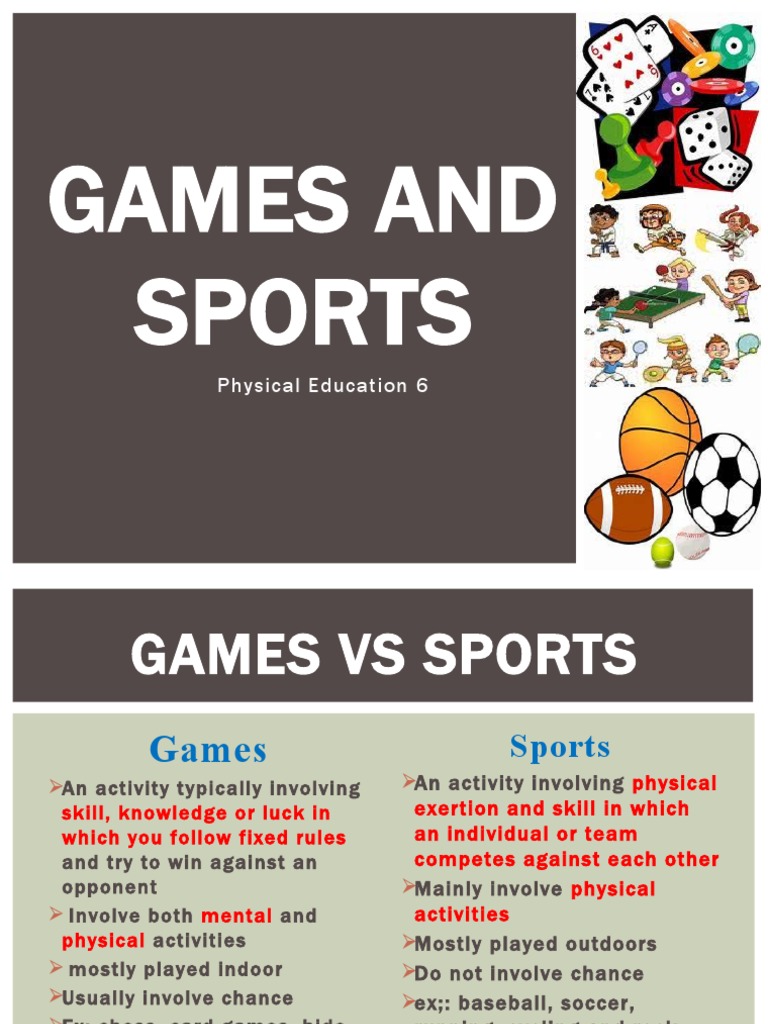 Games and Sport PE 6 | PDF | Volleyball | Ball Games