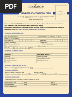 Membership Application Form | PDF