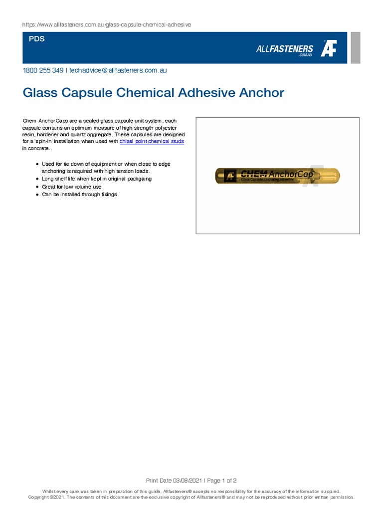 Chemical Capsule PDF | PDF