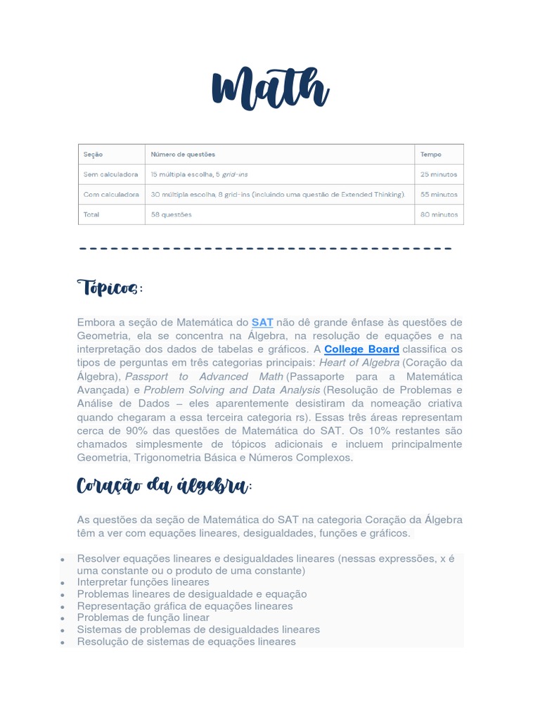 Math - Sat PDF | PDF