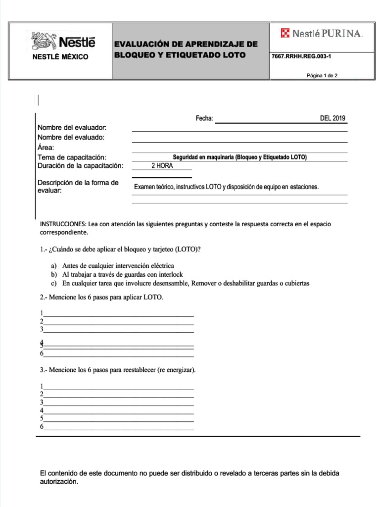 PDF Examen de Certificacion Loto - Compress | PDF