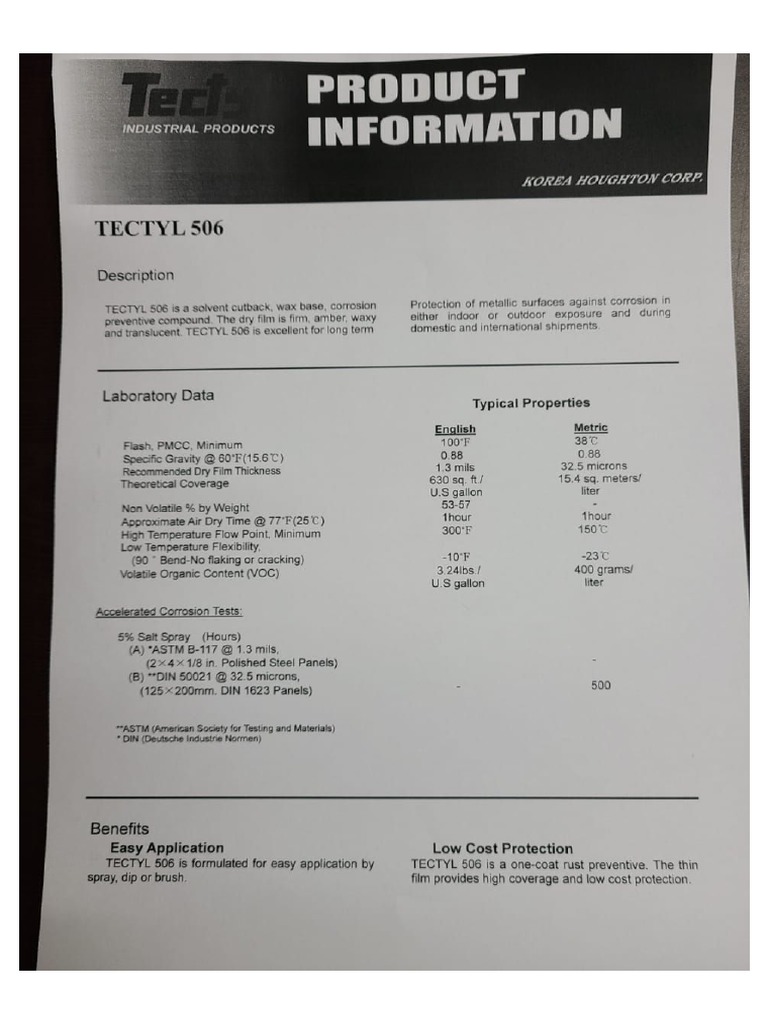 tectyl 506.pdf | PDF