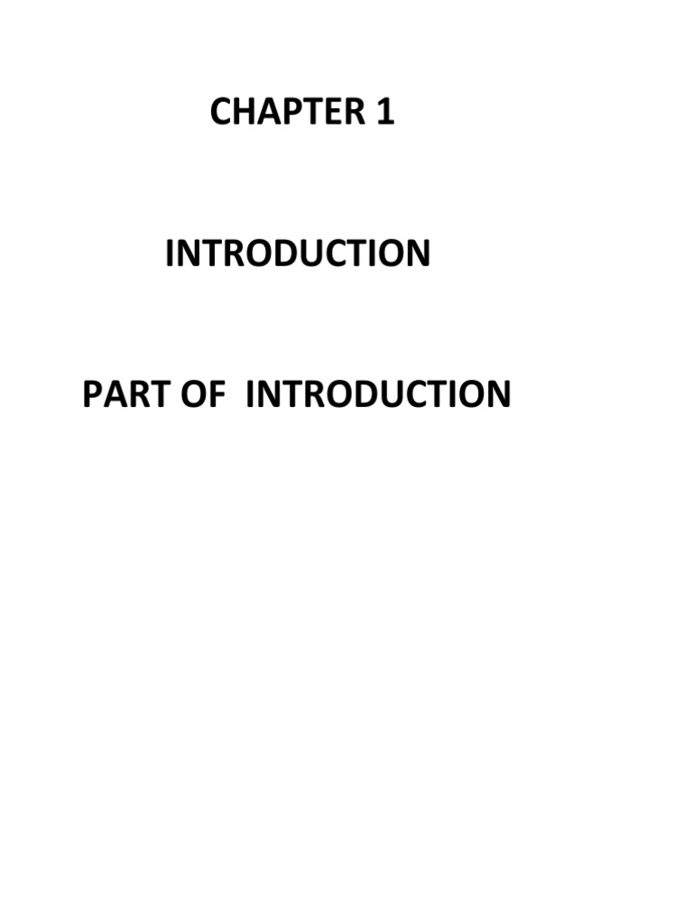 CHAPTER 1-WPS Office - Odt | PDF