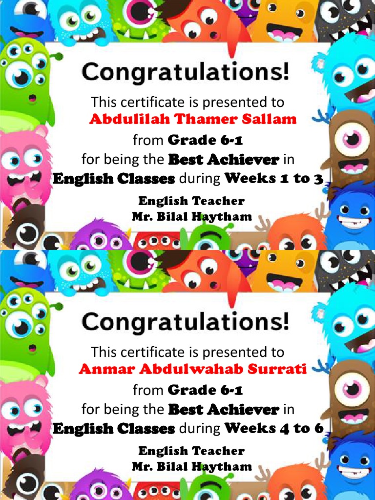 Classdojo certificates.pdf | PDF