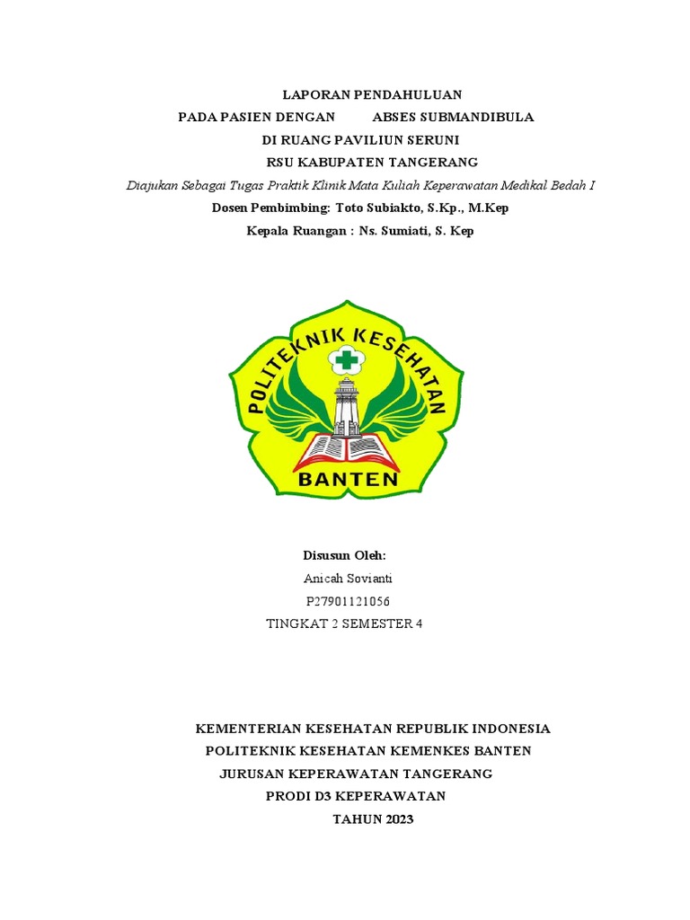 LP Abses Mandibula ANICAH | PDF