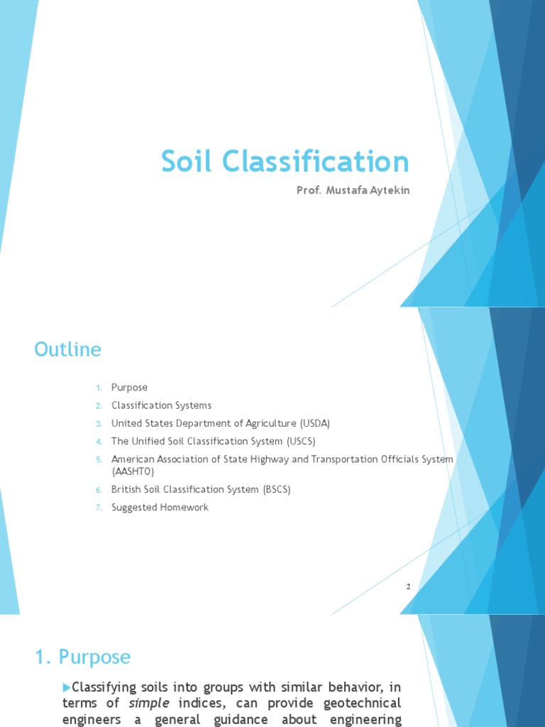 Lect#5 Classification of Soils PDF | PDF | Silt | Soil Science