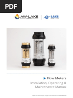 Halliburton Liquid Turbine Meters Data Sheet | PDF | Flow Measurement | Pipe (Fluid Conveyance)