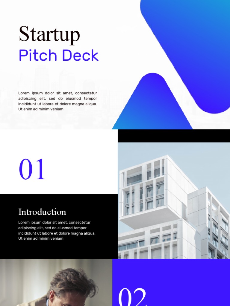 Blue Modern Pitch Deck Presentation | PDF