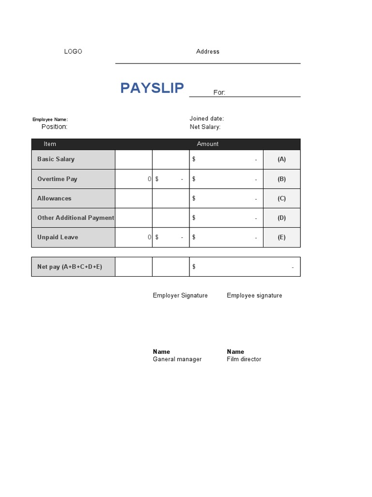 Payslip For Saing Sokchamroeun | PDF