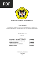 Proposal PKM GFT 1 | PDF