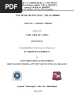 Internship Report Gtu | PDF | Html | Hyperlink