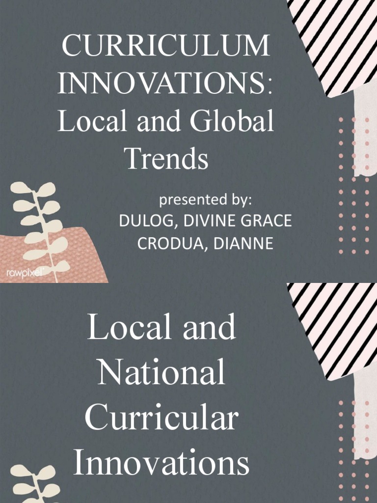 Curriculum Innovations (Crodua and Dulog) | PDF | Learning | Curriculum