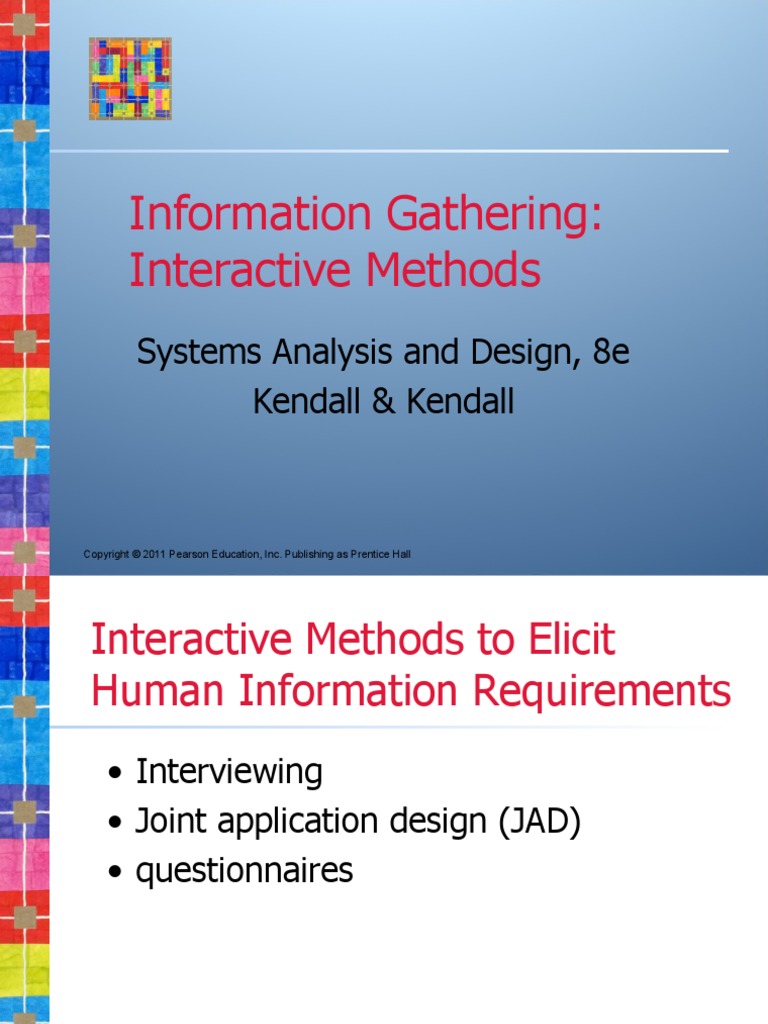 IS-244 Unit-4 (Ch-04) | PDF | Interview | Questionnaire