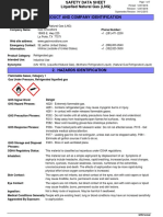 AFX-SDS-0022 Nitrogen Safety Data Sheet July 2022 | PDF | Dangerous Goods | Personal Protective ...