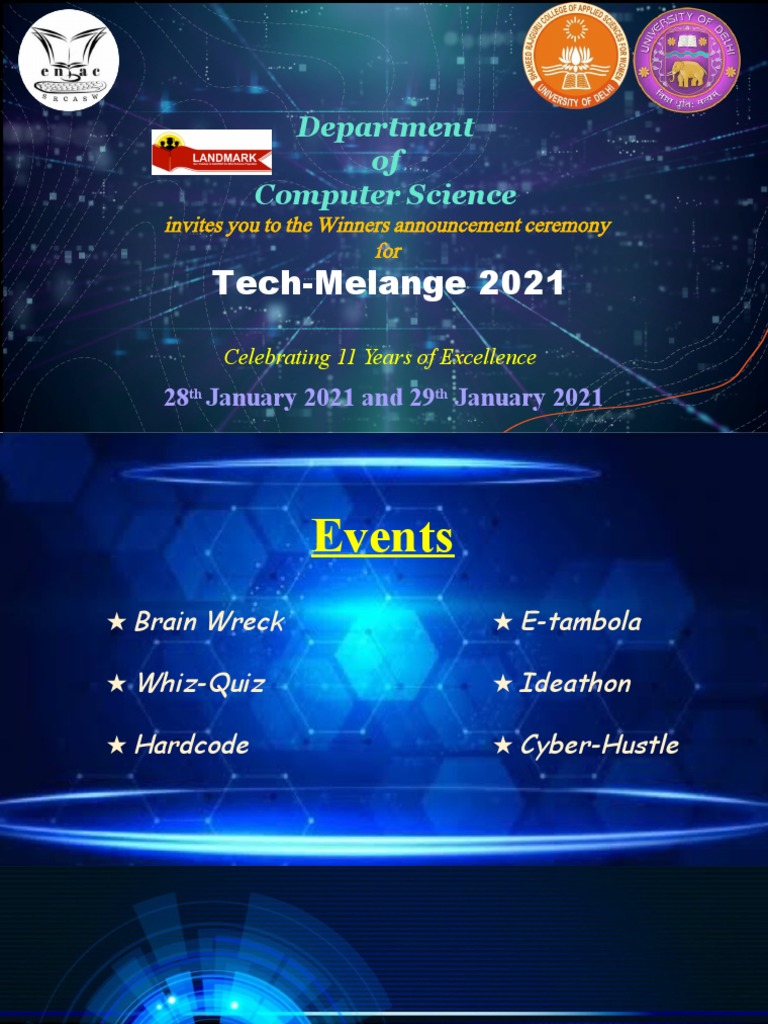 Tech-Melange 2021 | PDF