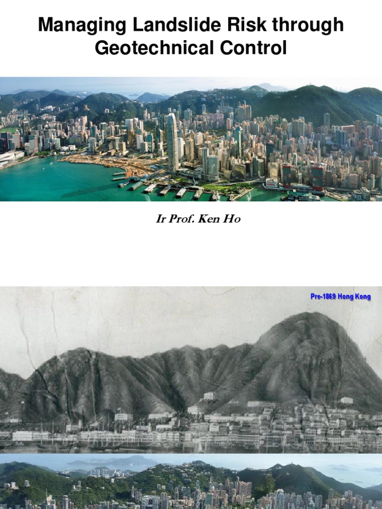 Lecture 8 - Geotechnical Control (20.3.2023) PDF | PDF | Landslide | Geotechnical Engineering