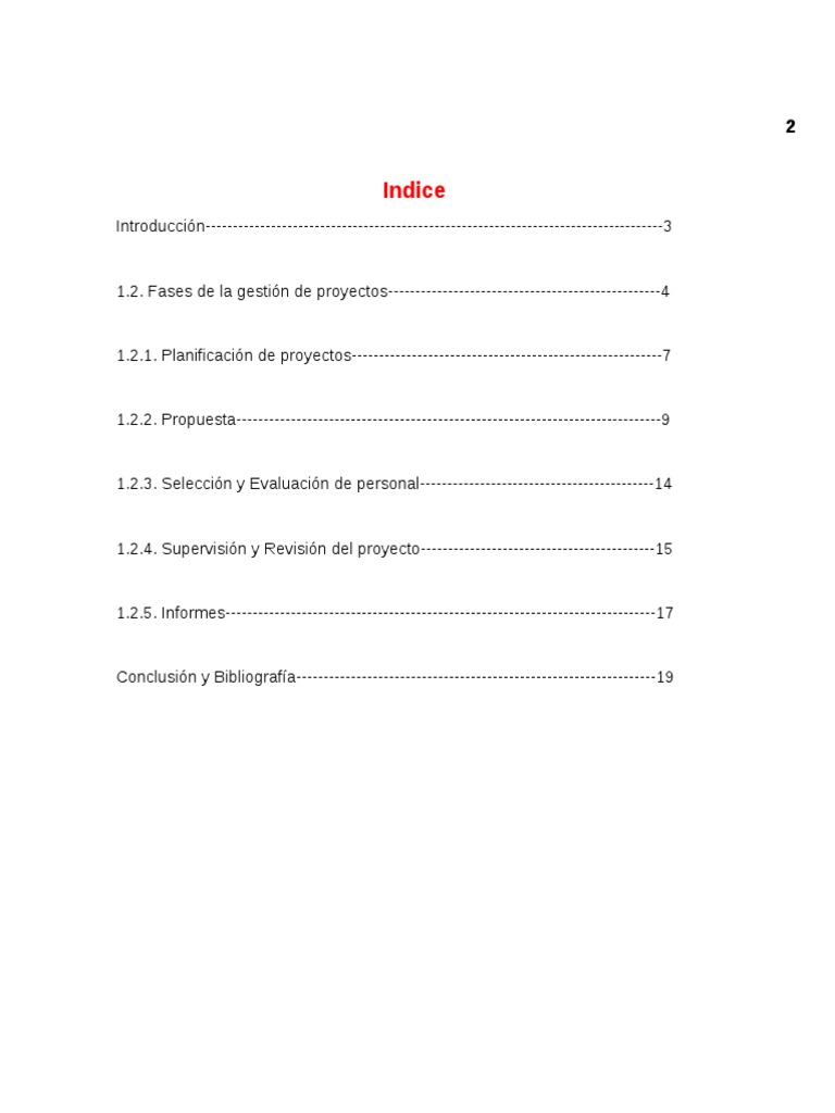 1 2 Fases De La Gestion De Proyectos Pdf Pdf Planificación