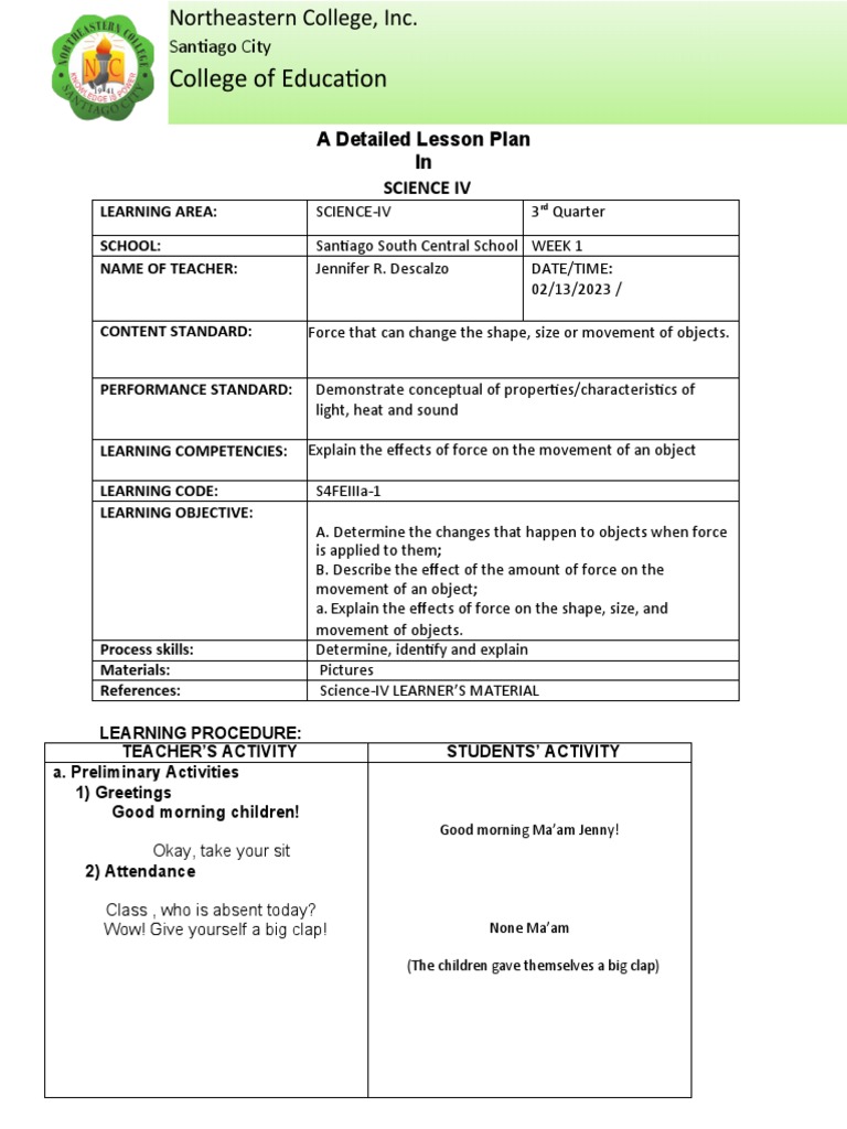Science Week 1 | PDF