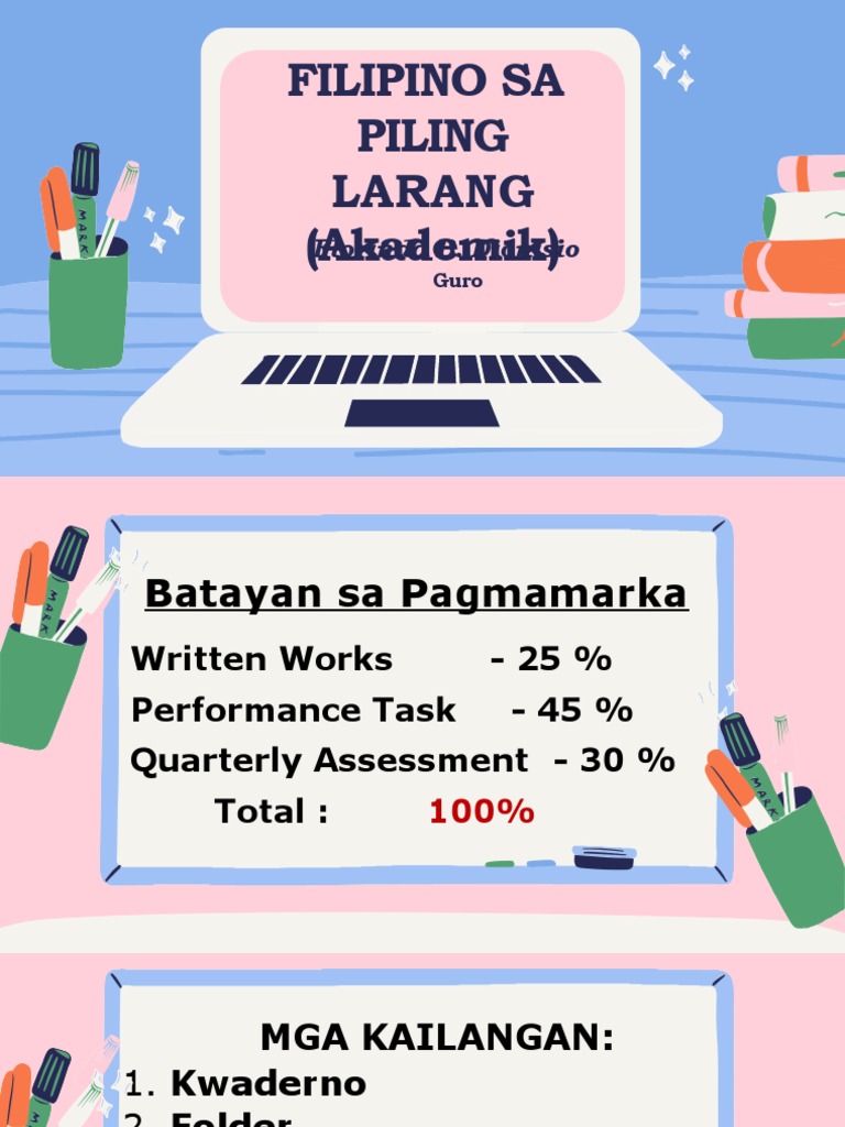 IntroLAS 1 - Filipino Sa Piling Larang Akademik | PDF