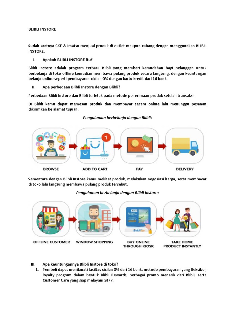 Blibli Instore | PDF