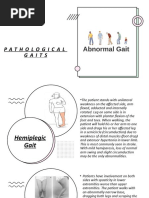 Types of Gaits With Descriptions | PDF