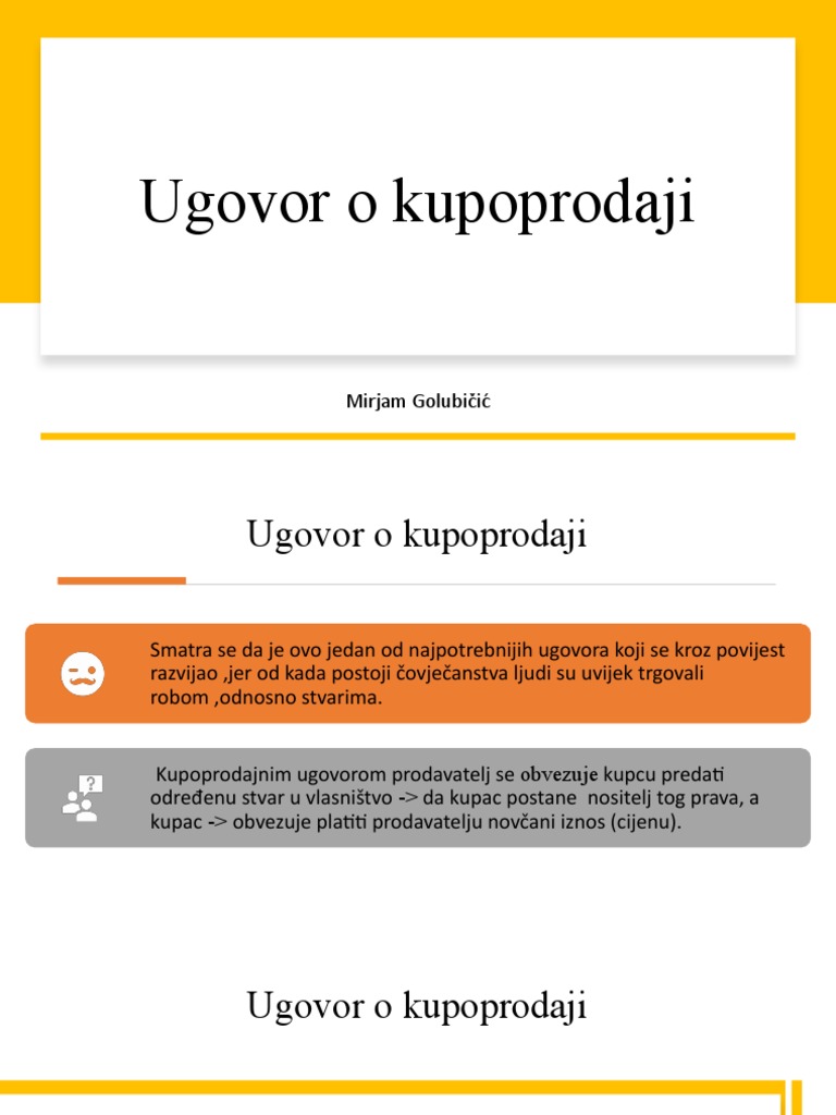 Kupoprodaja | PDF