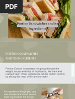 Types of Hot and Cold Sandwiches | PDF | Sandwich | Breads