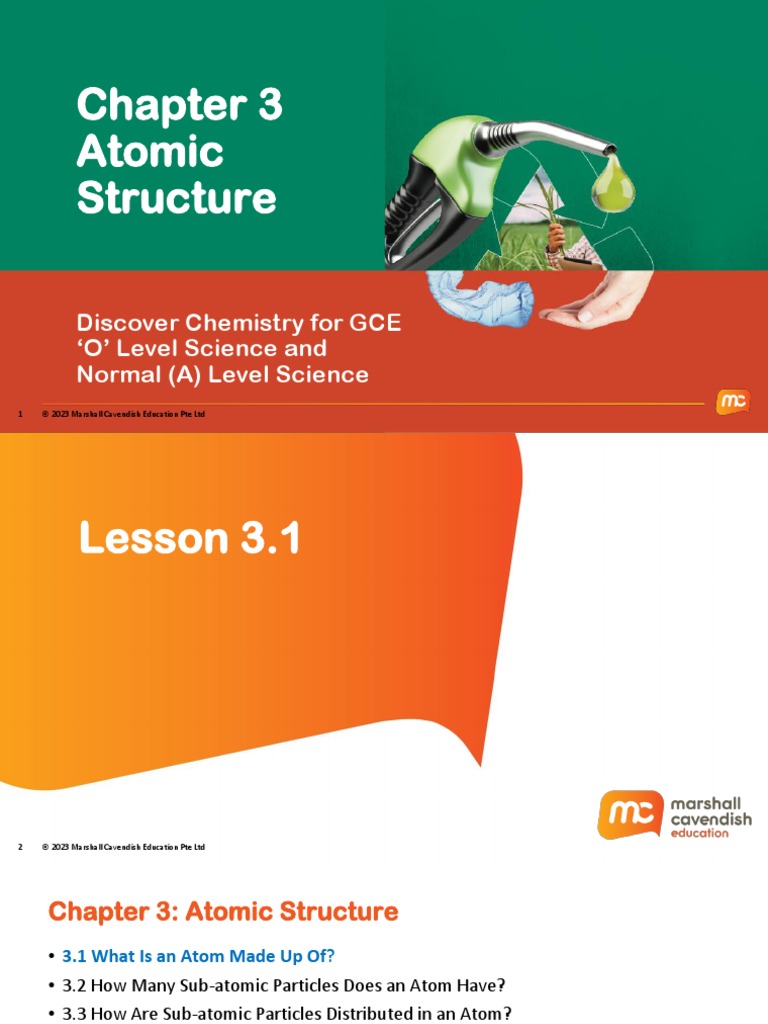 Atomic Structure Slides (Science Chemistry 2023) PDF | PDF | Atoms | Isotope