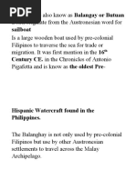 Balangay | PDF