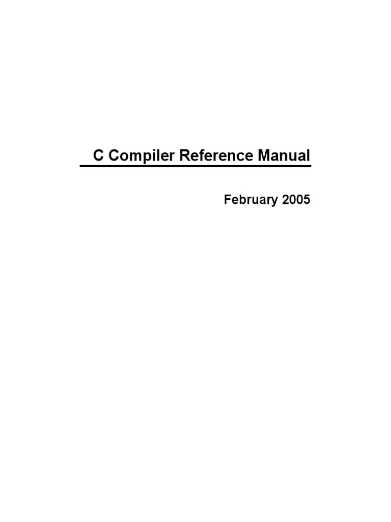 Ccs C Manual PDF | PDF Ccs C Manual PDF | PDF