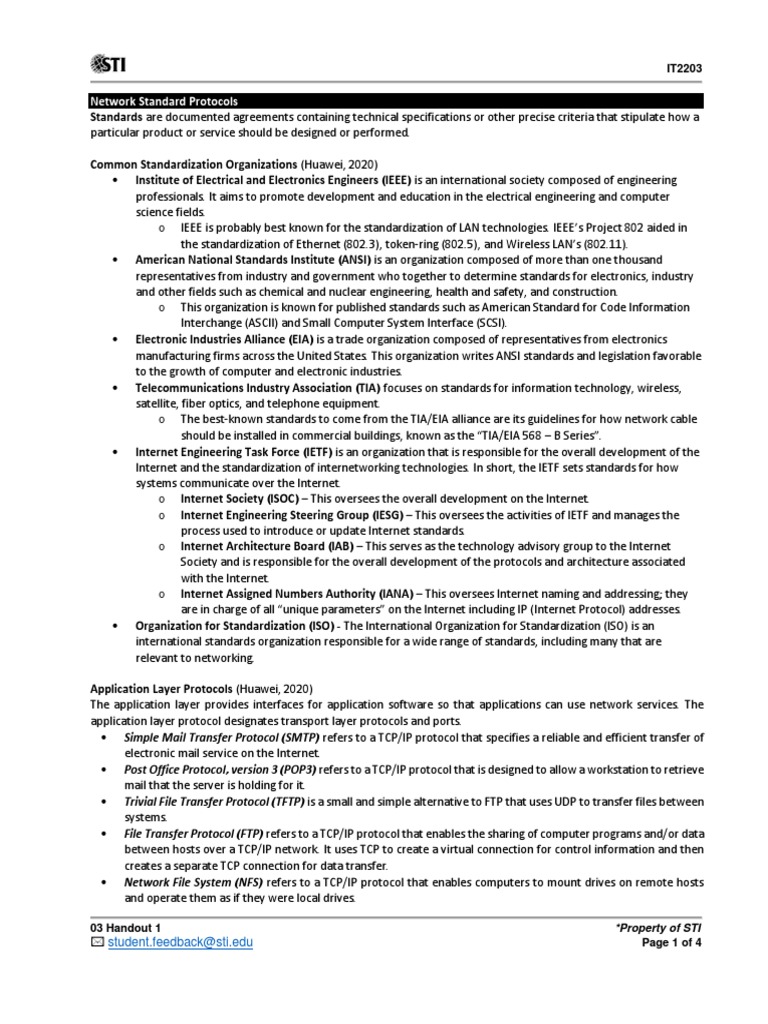Network Protocol 3 PDF | PDF | Transmission Control Protocol | Port (Computer Networking)