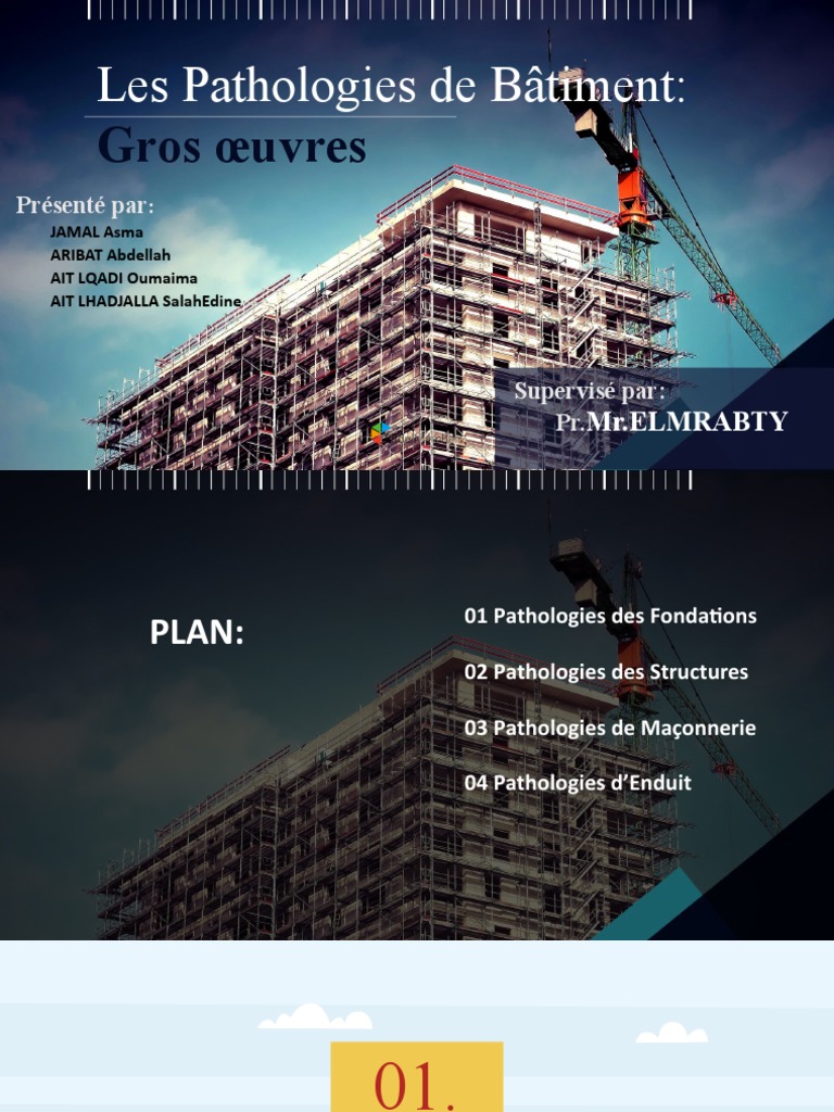 Pathologies Bâtiment: Fondations et Structures | PDF