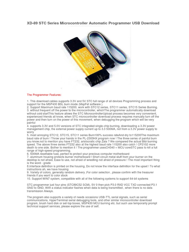 Autoprogrammer PDF | PDF | Microcontroller | Computing