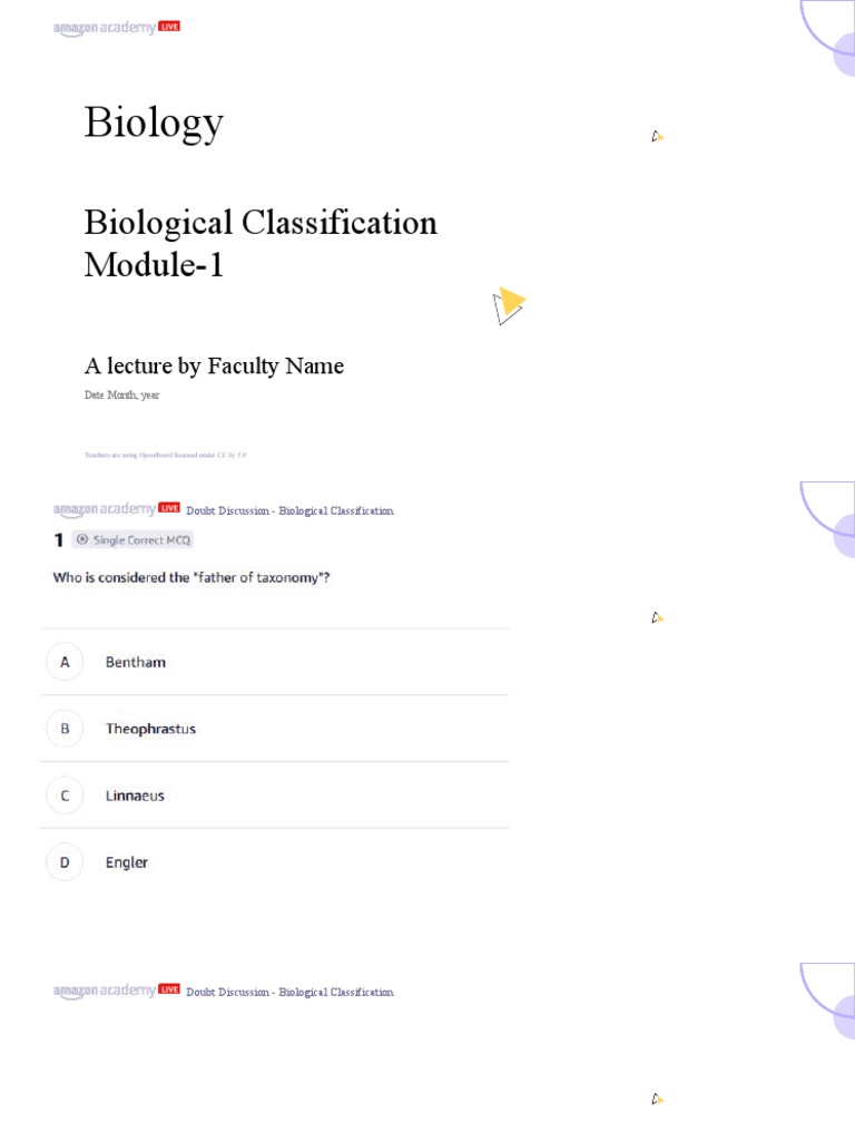 Biological Classification_11_Biology_109.pptx | PDF