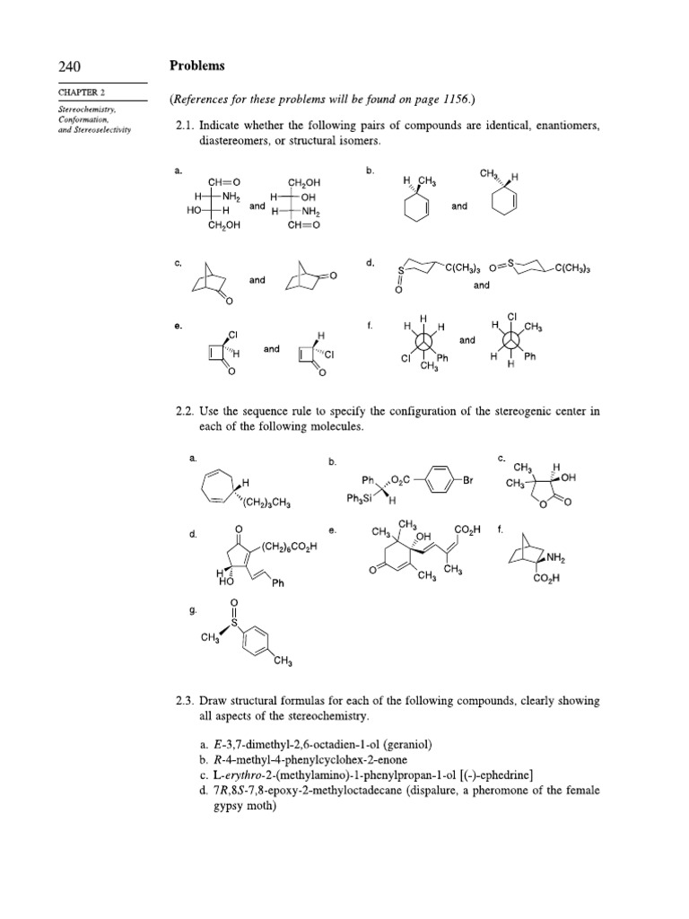 Stereochemistry ch2 | PDF
