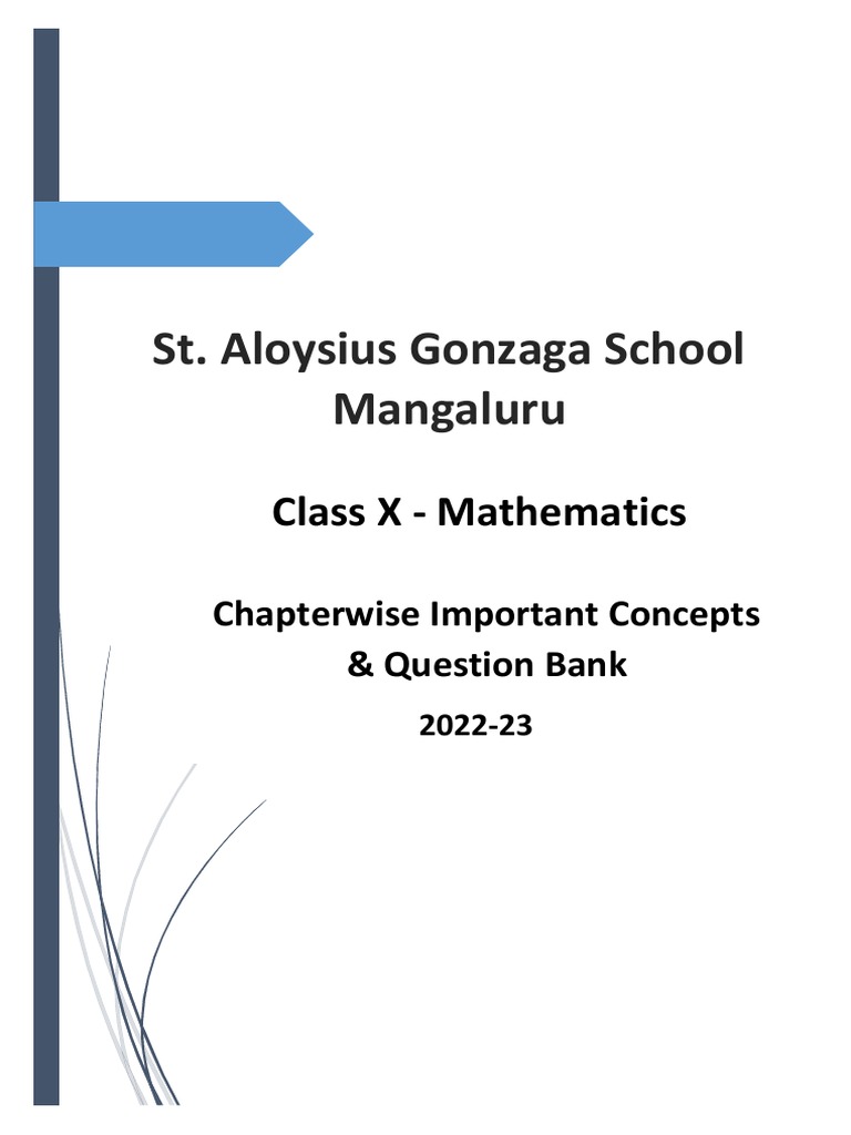 Class 10 - Question Bank | PDF
