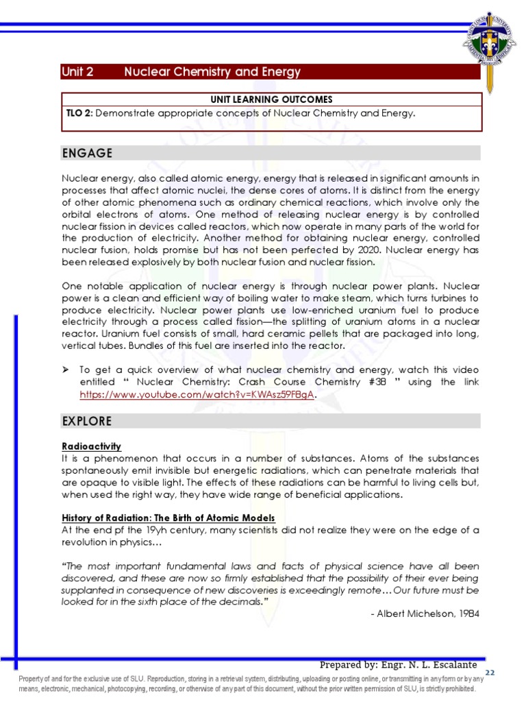 Module 1 Unit 2 Enggchem | PDF