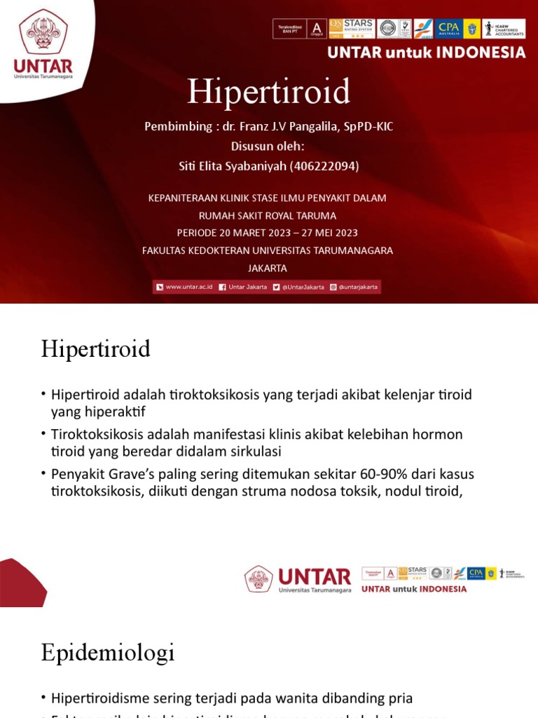 Hipertiroid Lita123 406222094.pptx | PDF