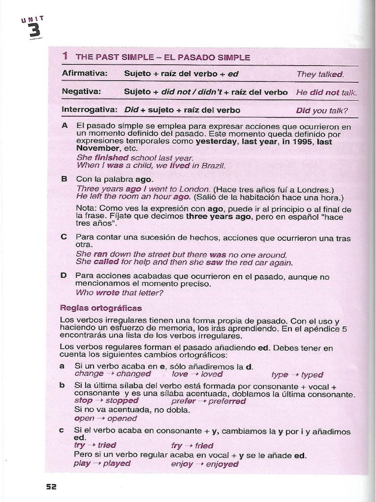 5 Past Simple Exercises PDF | PDF