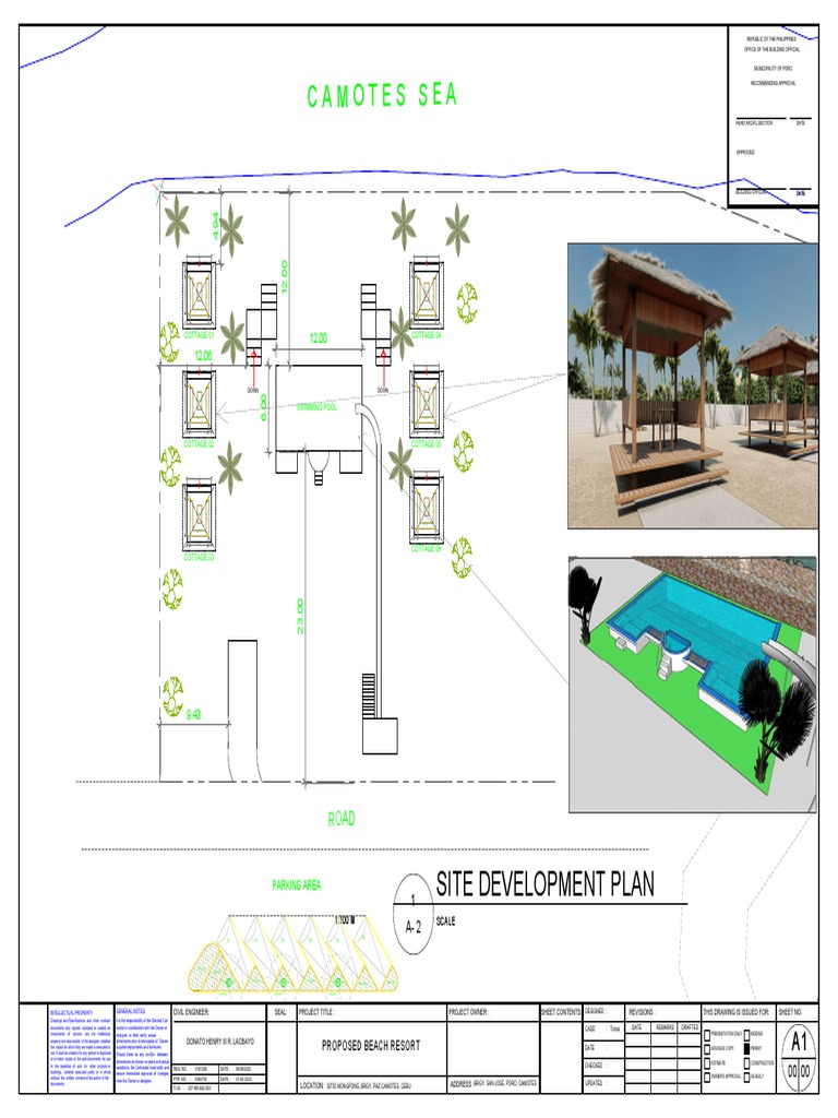 Proposed Beach Resort Site Plan | PDF