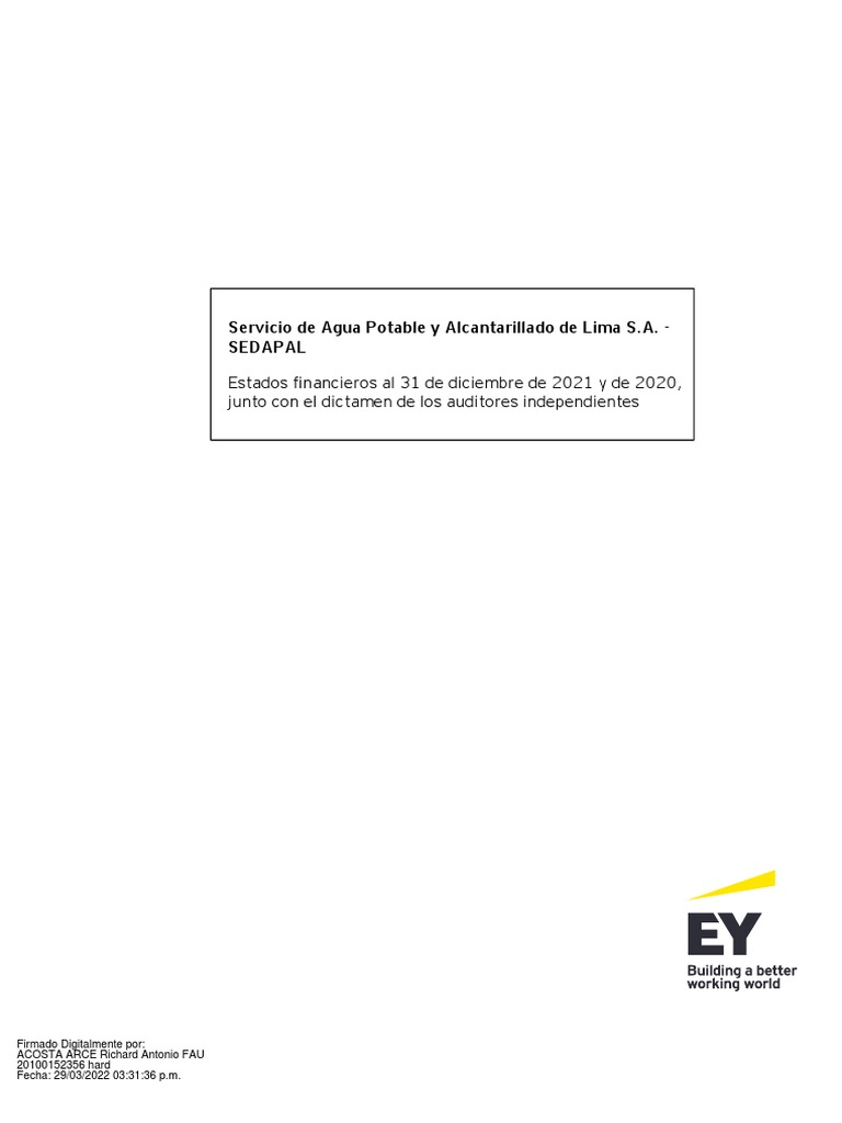 EEFF Auditados 2021 PDF | PDF